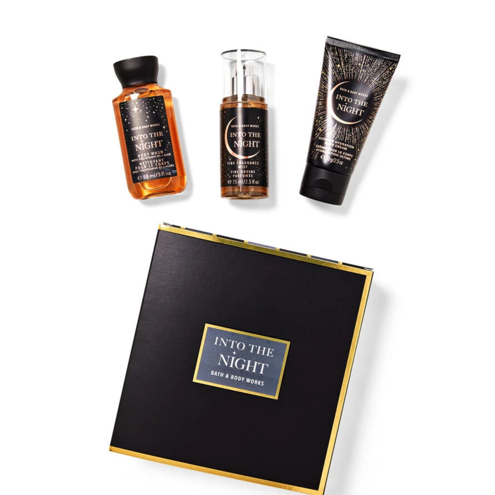Bath & Body Works INTO THE NIGHT set – Haytam Parfumerie
