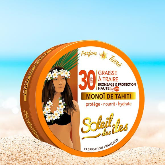 Graisse a Traire Bronzage et Protection SPF - Soleil des iles – Haytam Parfumerie
