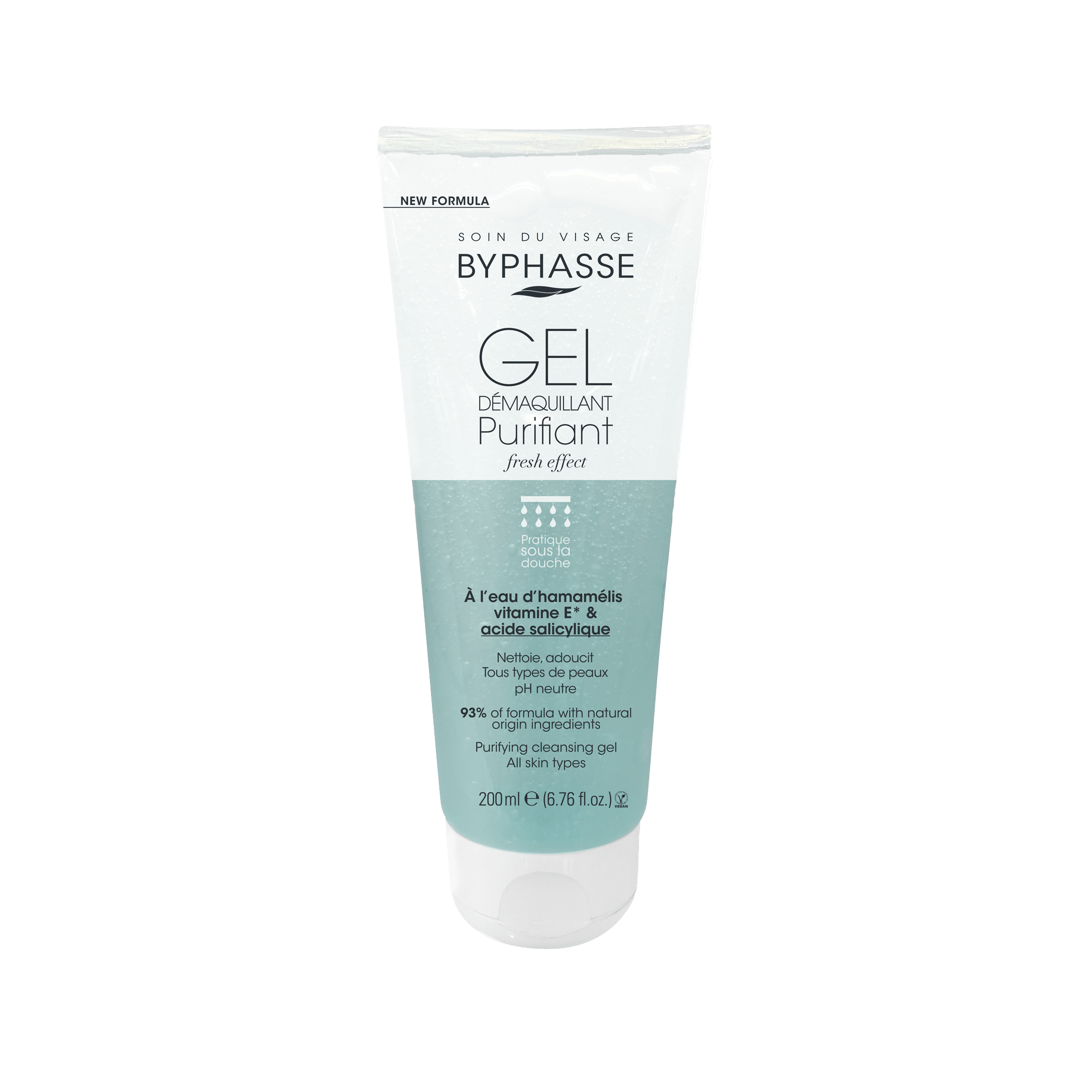 Byphasse Gel Démaquillant Purifiant FACE 200ml – Haytam Parfumerie